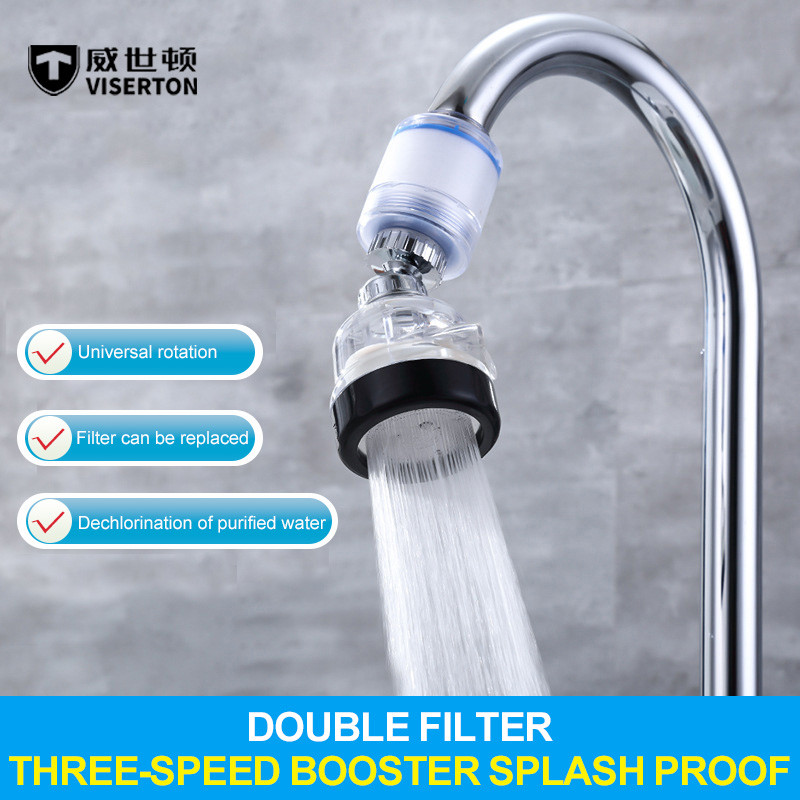 Anti Splash Shower Water Filter Kitchen Faucet Pressurized Universal ...